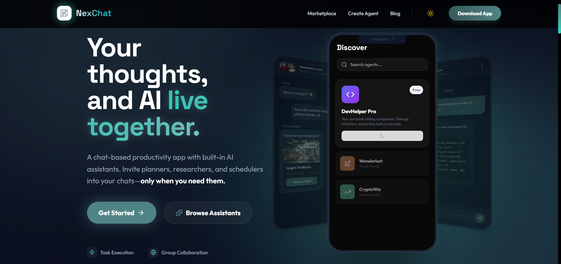 NexChat | Future of Messaging